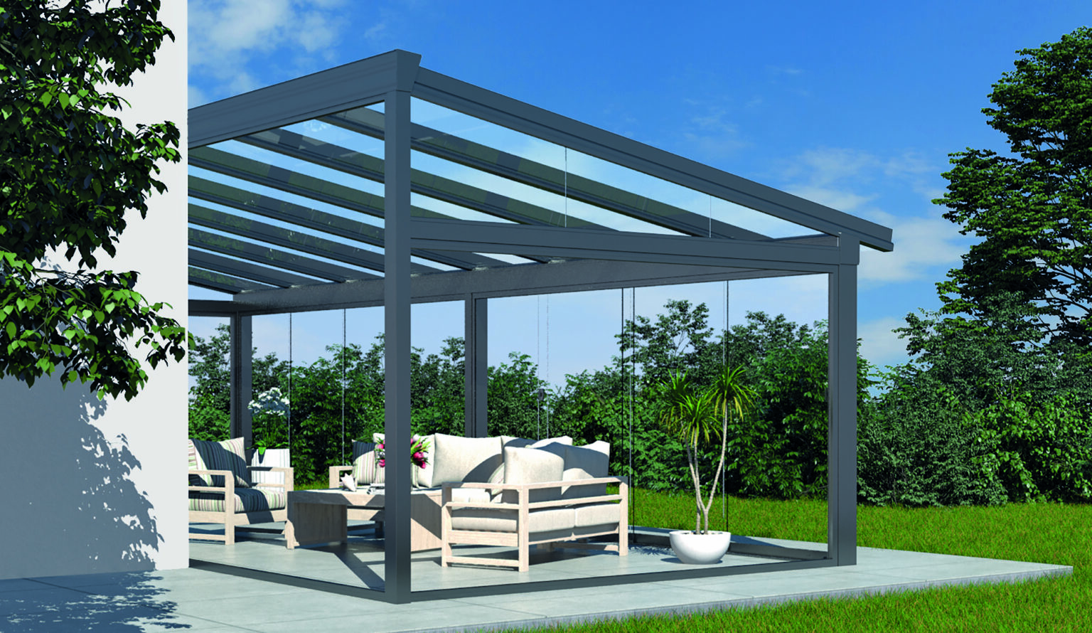Terrassendachwelten UG Aluminium Terrassenüberdachung ...